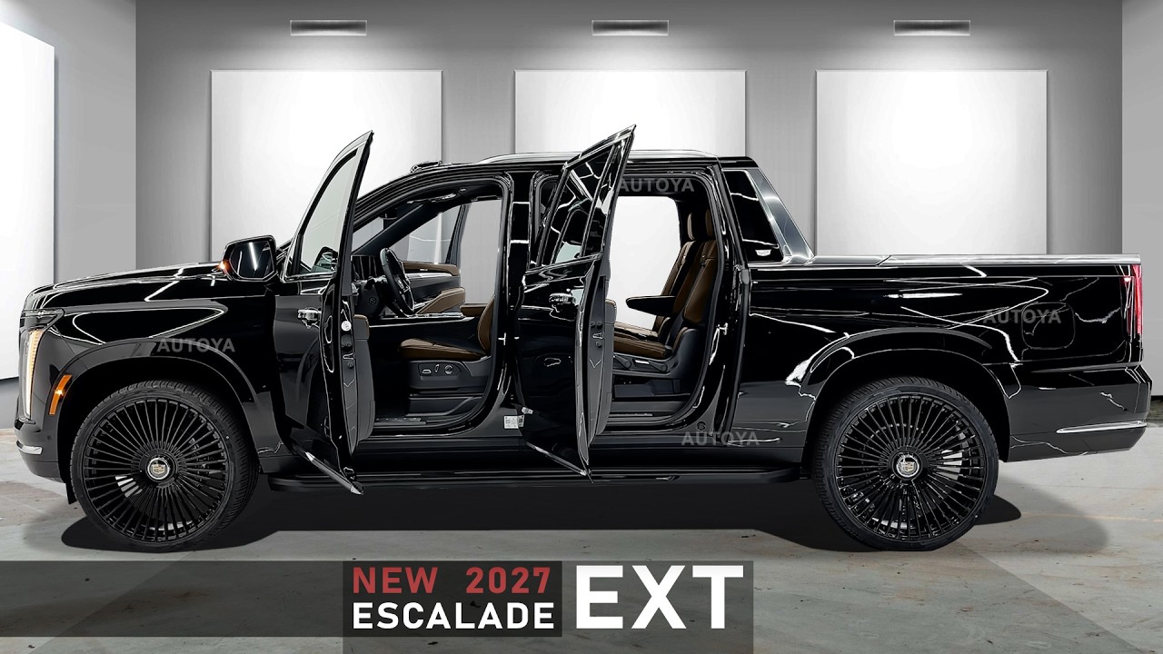 2027 Cadillac Escalade EXT Brings Back the Luxury Pickup Truck Body ...