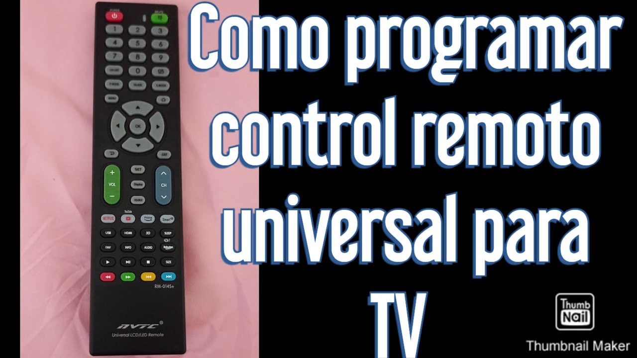 How to program a universal remote control // Set up a remote control for a Smart TV