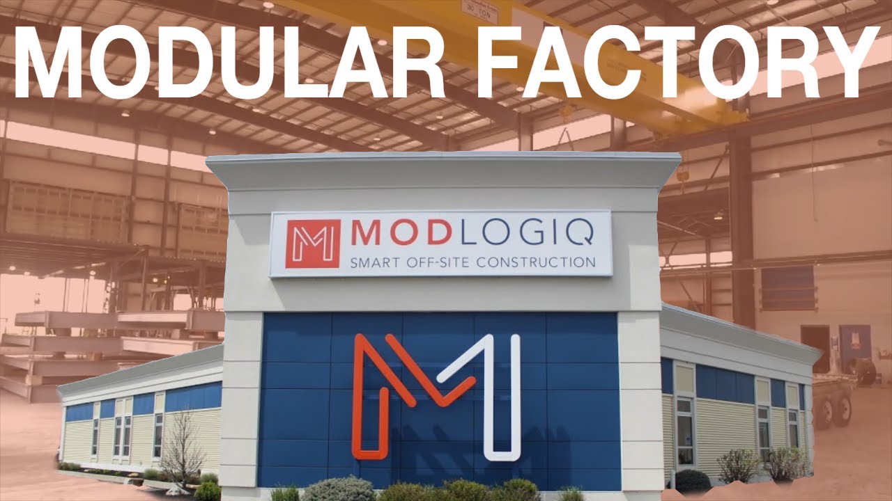 MODLOGIQ Commercial Modular Manufacturer Factory Tour with Dave Cooper