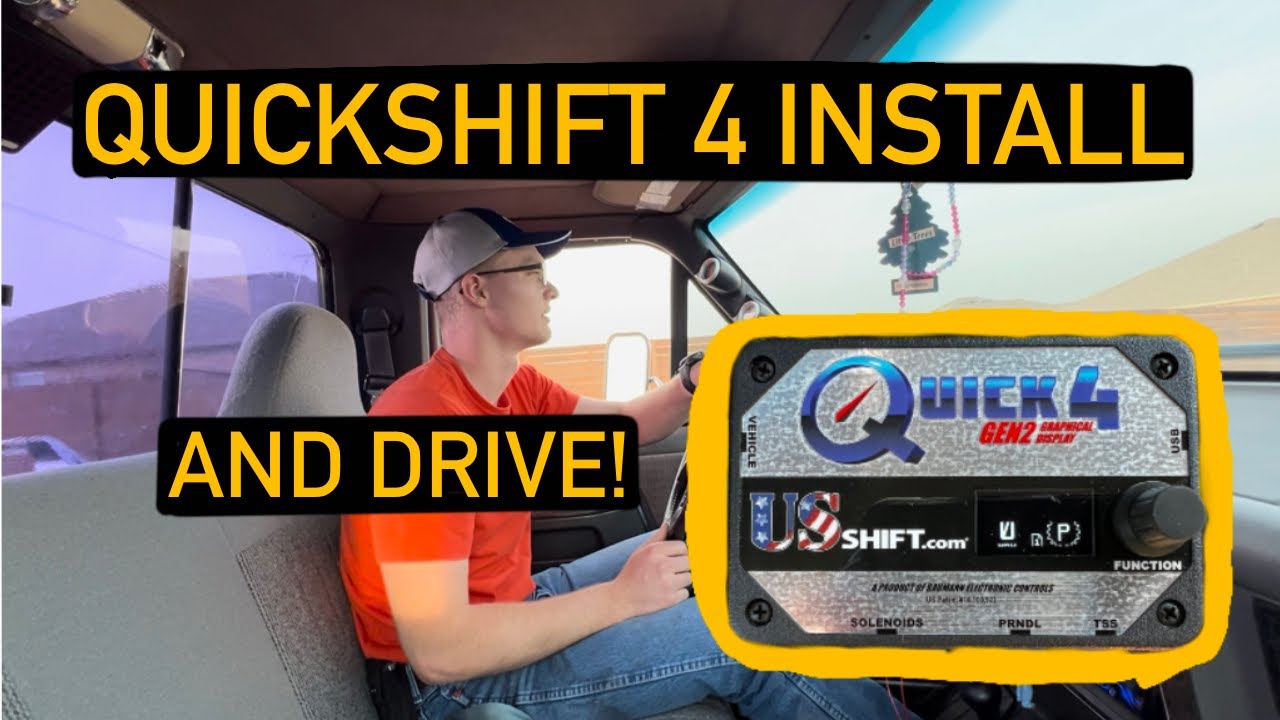 Quick Shift 4 Install - E4OD
