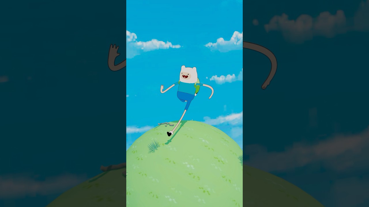 3D modeling Finn the Human in Blender! #adventuretime #blender #blender3d #3drender #3dmodeling
