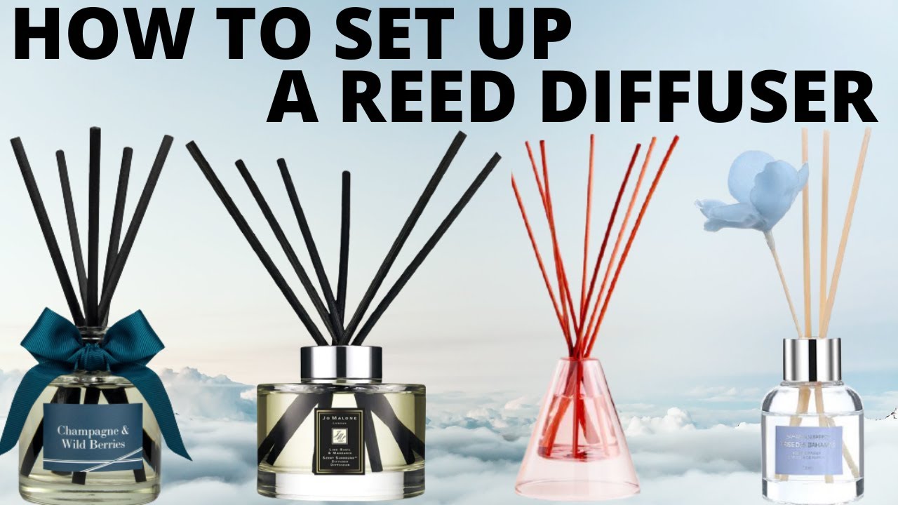 How to set up a  reed diffuser , any reed diffuser setup , miniso ,