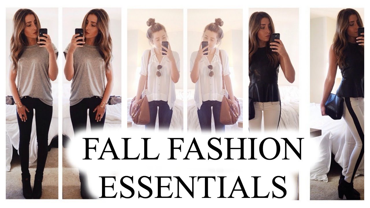 My 10 Fall Fashion Essentials!