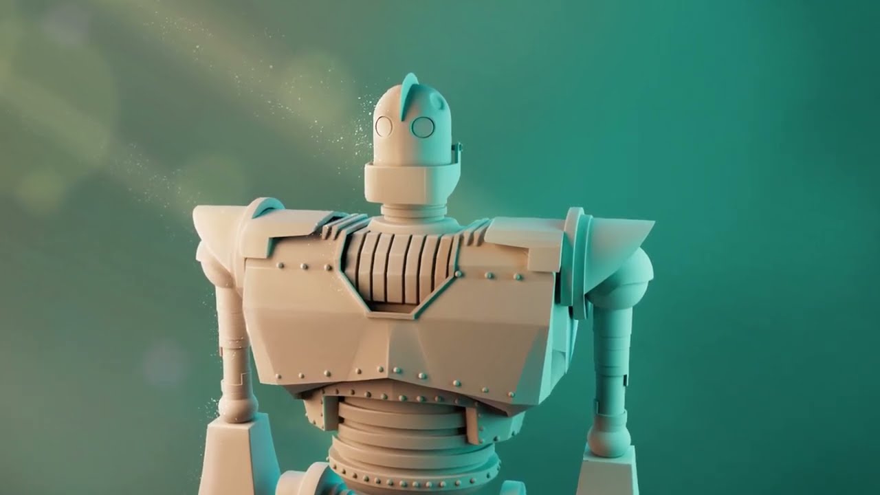 Iron giant rendering on Maya - Timelapse