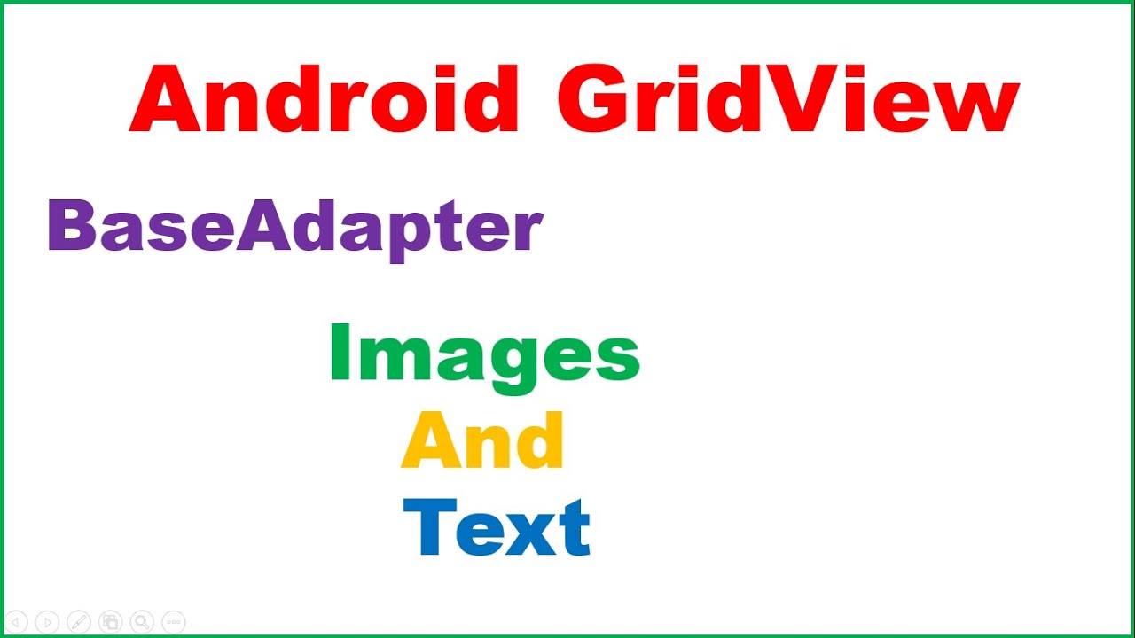 Android GridView Ep.03 : Adapter and CardView with Images Text
