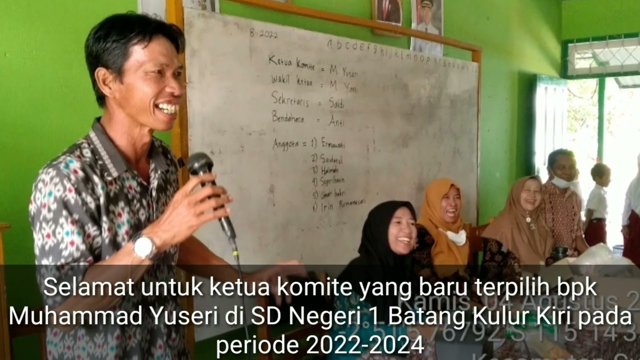 Rapat Pembentukan Komite Sekolah Periode 2022-2024