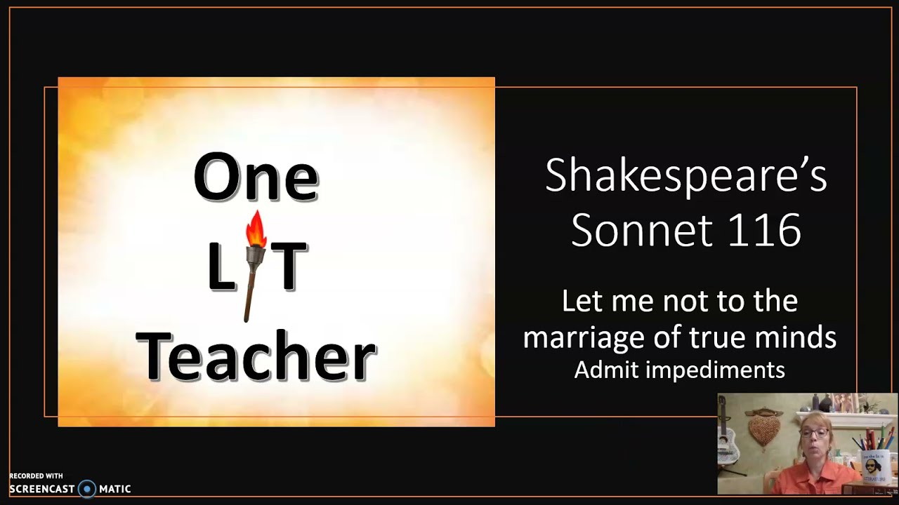 Shakespeare's Sonnet 116 analysis
