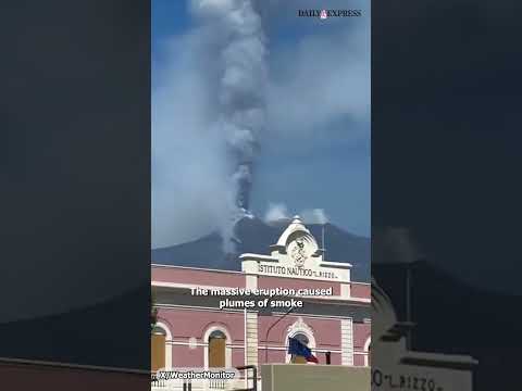 BREAKING: Europe's biggest active volcano has erupted