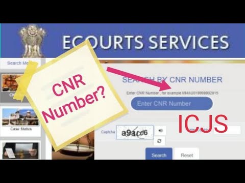 HOW TO FIND CNR NUMBER ? WHAT IS CNR NUMBER IN COURT ? ICJS, POLICE, PROSECUTION, COURT, FORENSICS !
