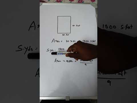 How to convert square yards to square feet in Telugu #vizag