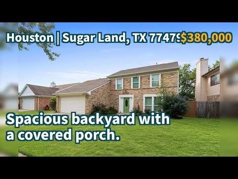 Sugar Land, TX 77479 | $380,000 | 1,814 Sqft, 3 beds, 2 full and 1 half baths, Single-Family | Spaci