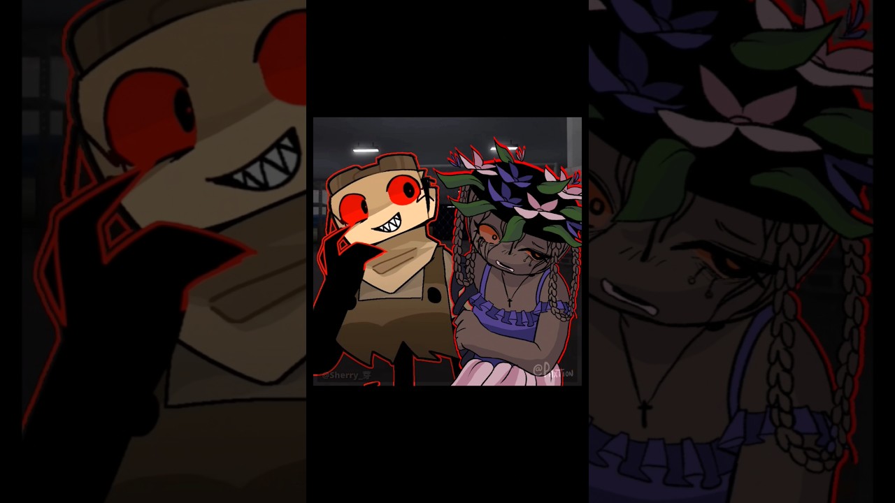 i love bassie [fake collab with @Sherry_XC ] #dandysworld #bassie #animation