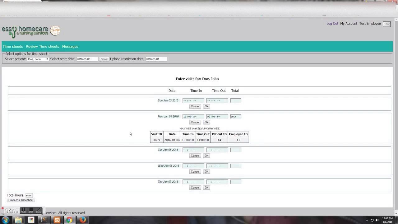 ETMS 2.0 tutorial
