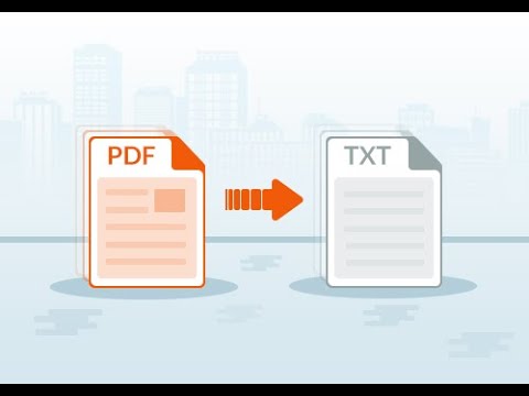 How to convert PDF files to OCR format