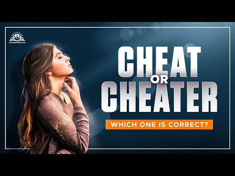 Cheat or Cheater๐คWhich one is correct? Cheat Meaning in Hindi | English Vocabulary Word with Meaning