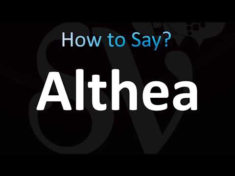 How to Pronounce Althea (CORRECTLY!)