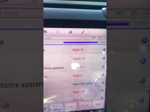 BMW all modules with fault codes