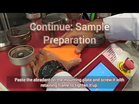 Abrasion Resistance Testing: EN 388:2016+A1:2018