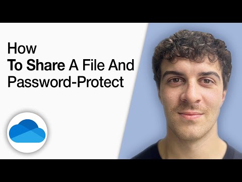 How to Share a File and Password Protect It in Microsoft Onedrive [2025 Full Guide]