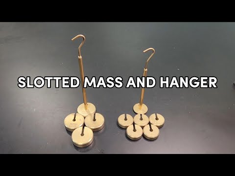 Slotted mass and hanger | Evan's Space