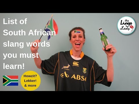 Top South African slangs words to learn before coming to South Africa