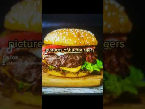 pictures of hamburgers