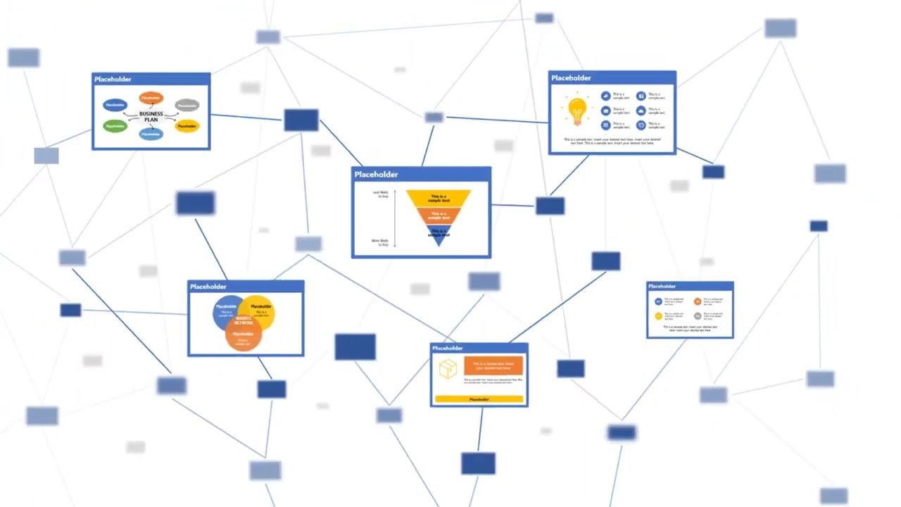 Zoom Animated Research Card PowerPoint Template