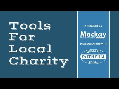 Tools For Local Charity 2016 Vote - Mackays of Cambridge and Faithfull Tools