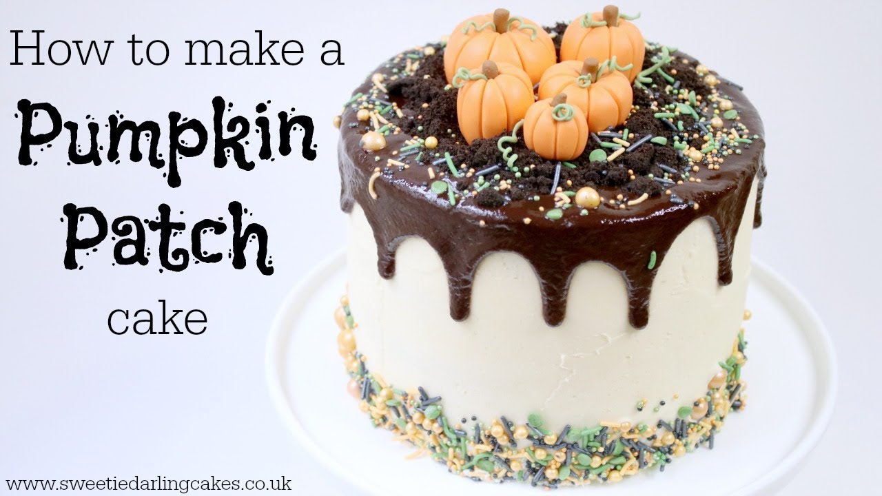 How to make a Pumpkin Patch Cake