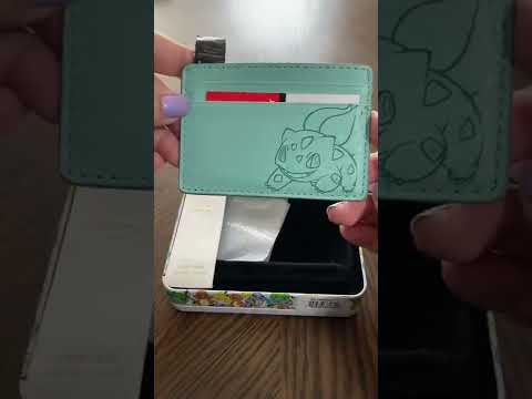Pokémon Center × Fossil: Bulbasaur Card Wallet #shorts #short #pokemon
