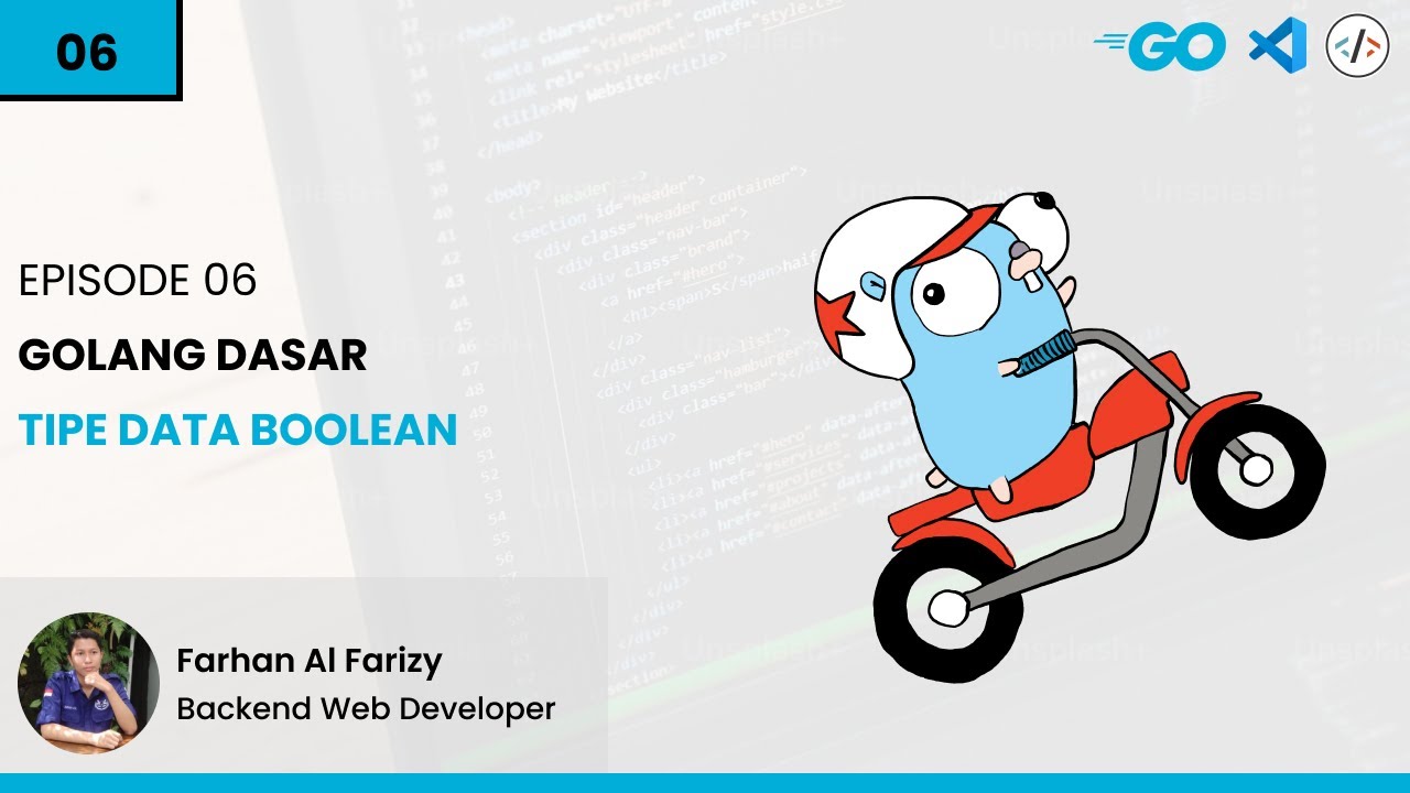 Golang Tutorial - 6 Tipe Data Boolean