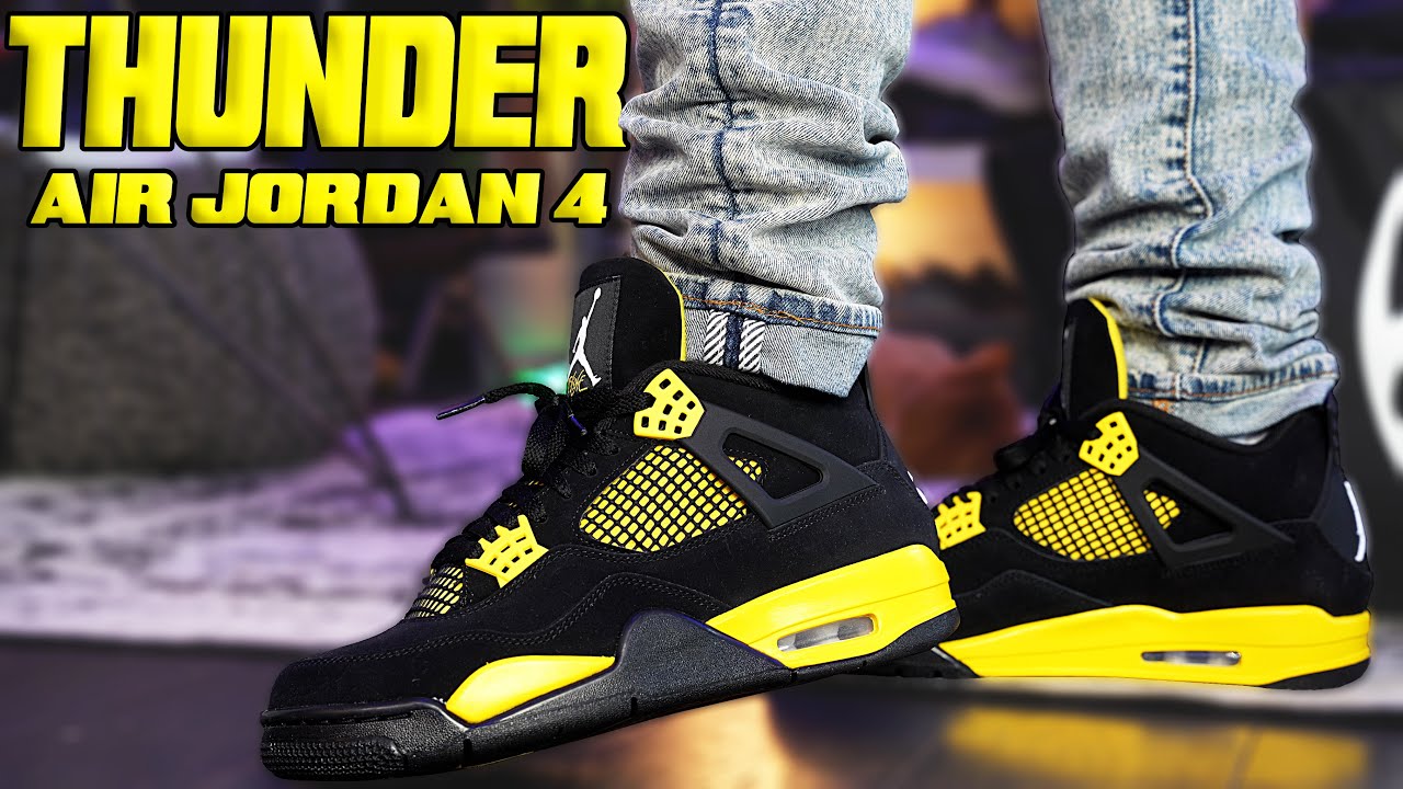 Why You NEED The 2023 Air Jordan 4 Thunder Review and On Foot