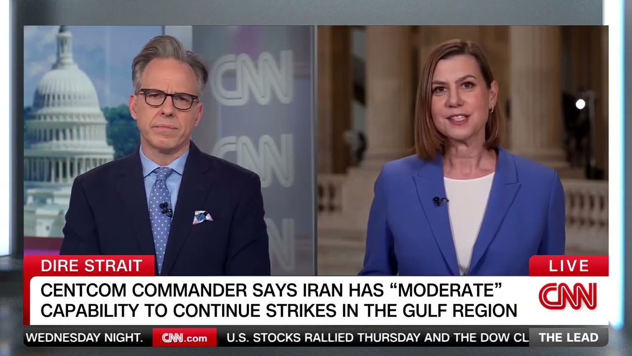 CNN: Could President Trump open the Strait of Hormuz? Slotkin breaks it down with Jake Tapper