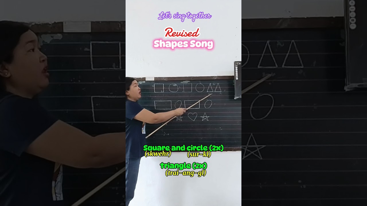 Shapes Song  #energizer #education