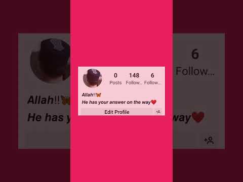 Insta Islamic bio #islam #islamic #shorts