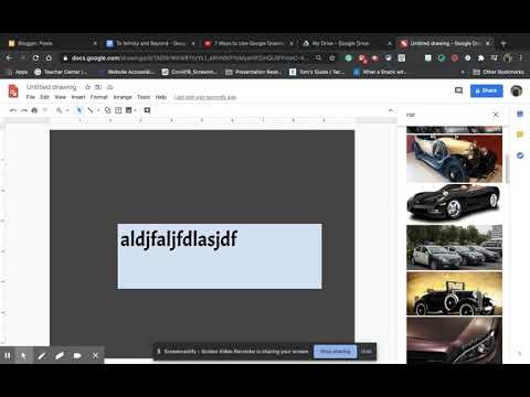 How to Use Google Drawings (Basics) (July 2020)