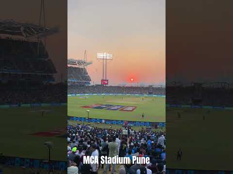 MCA Stadium Pune | ICC World Cup 2023 | East Stand View #cwc23 #pune #icc