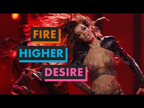 Hey, what rhymes with 'fire'? | Eurovision Supercut