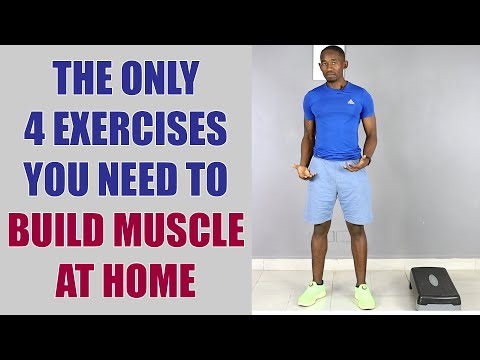 The Only 4 Bodyweight Exercises You Need to Build Muscle at Home