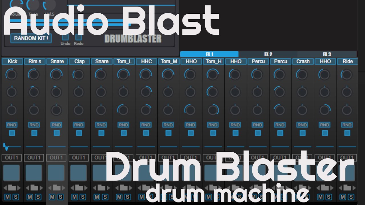 Drum Blaster by Audio Blast (No Talking) 40% Off at Pluginomat