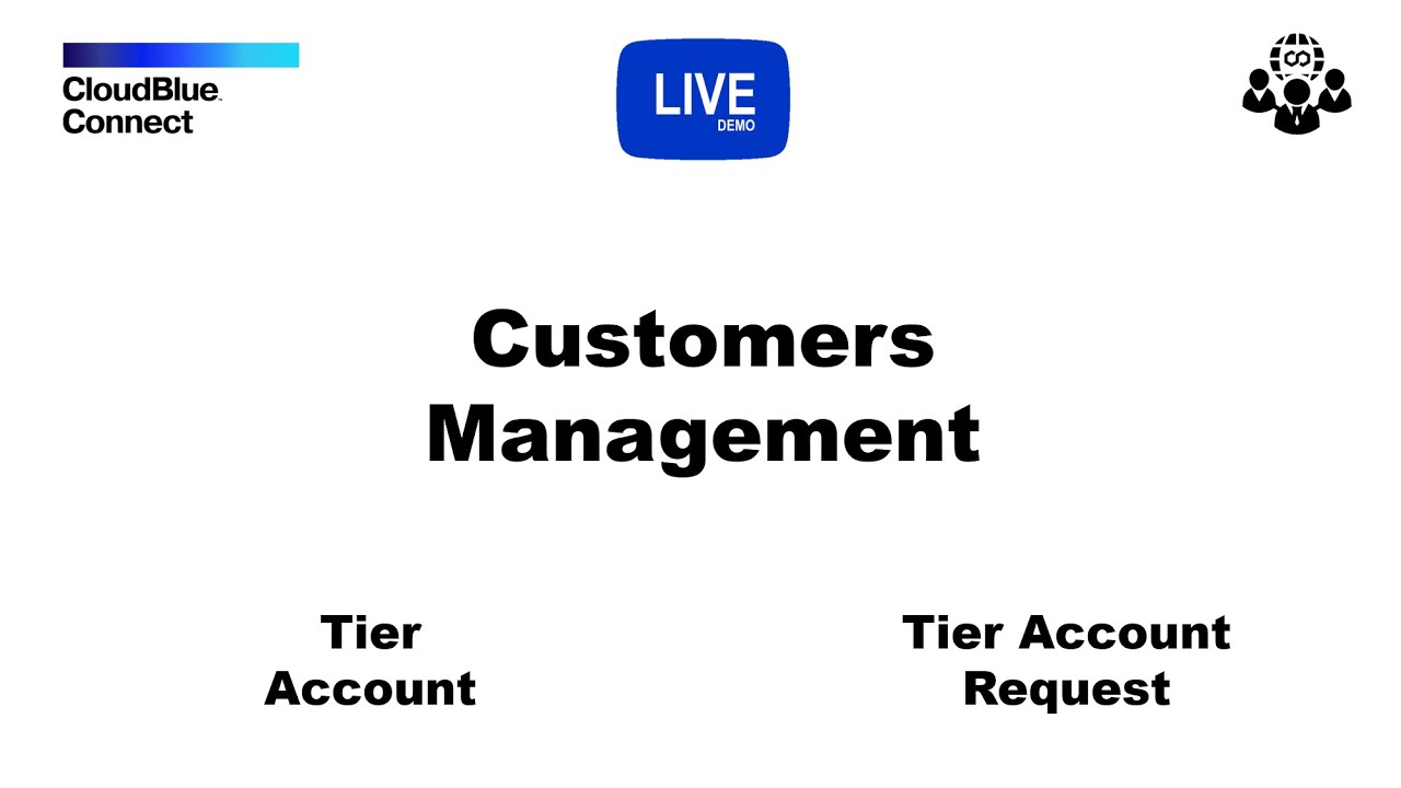 Customers Management Module of the CloudBlue Connect
