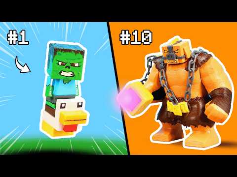 I MADE Minecraft Movie Characters in LEGO