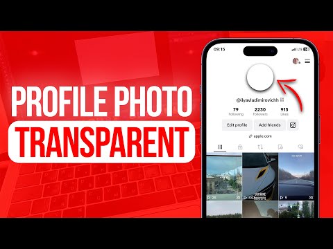 How to Create Transparent Profile Photo on Tik Tok (2023)