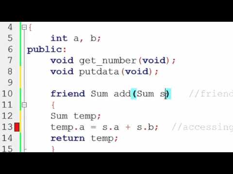 Learn 80 Returning Object with friend inside function definition in C Hindi - Mind Luster