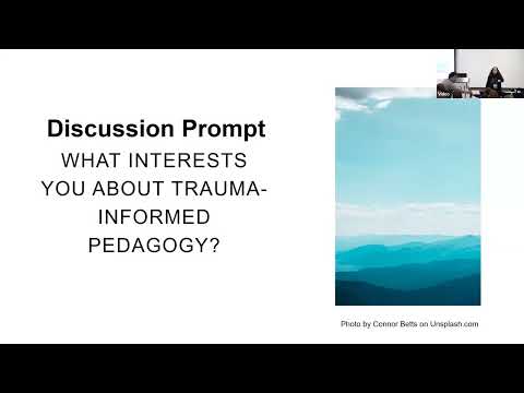 An Instructor's Guide for Implementing Trauma Informed Pedagogy in Higher Education