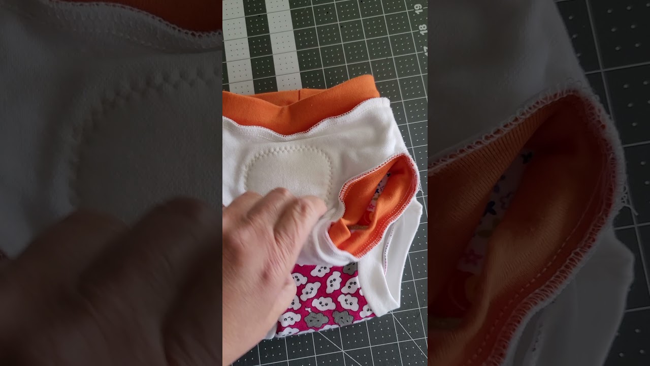 Cloth training pants at bubbybums.com