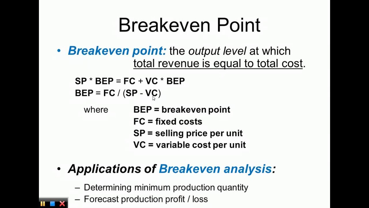 EngEcon Ch2a - Cost Types