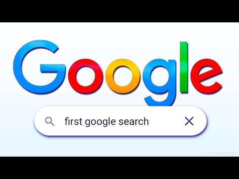 The Very First Google Search In History EXPLAINED!