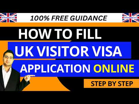 How to Fill UK Visitor Visa Application | UK Tourist Visa | UK Visit Visa