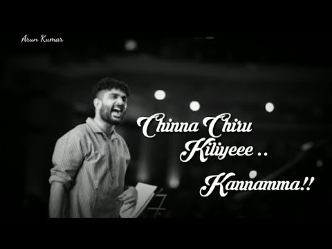 Sid Sriram New Song Chinanjiru Lyrical Video | Kannama | Bharathi Lyrics